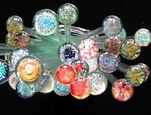 Michael and Sheila Ernst’s glass knitting needles | Lanecardate ...